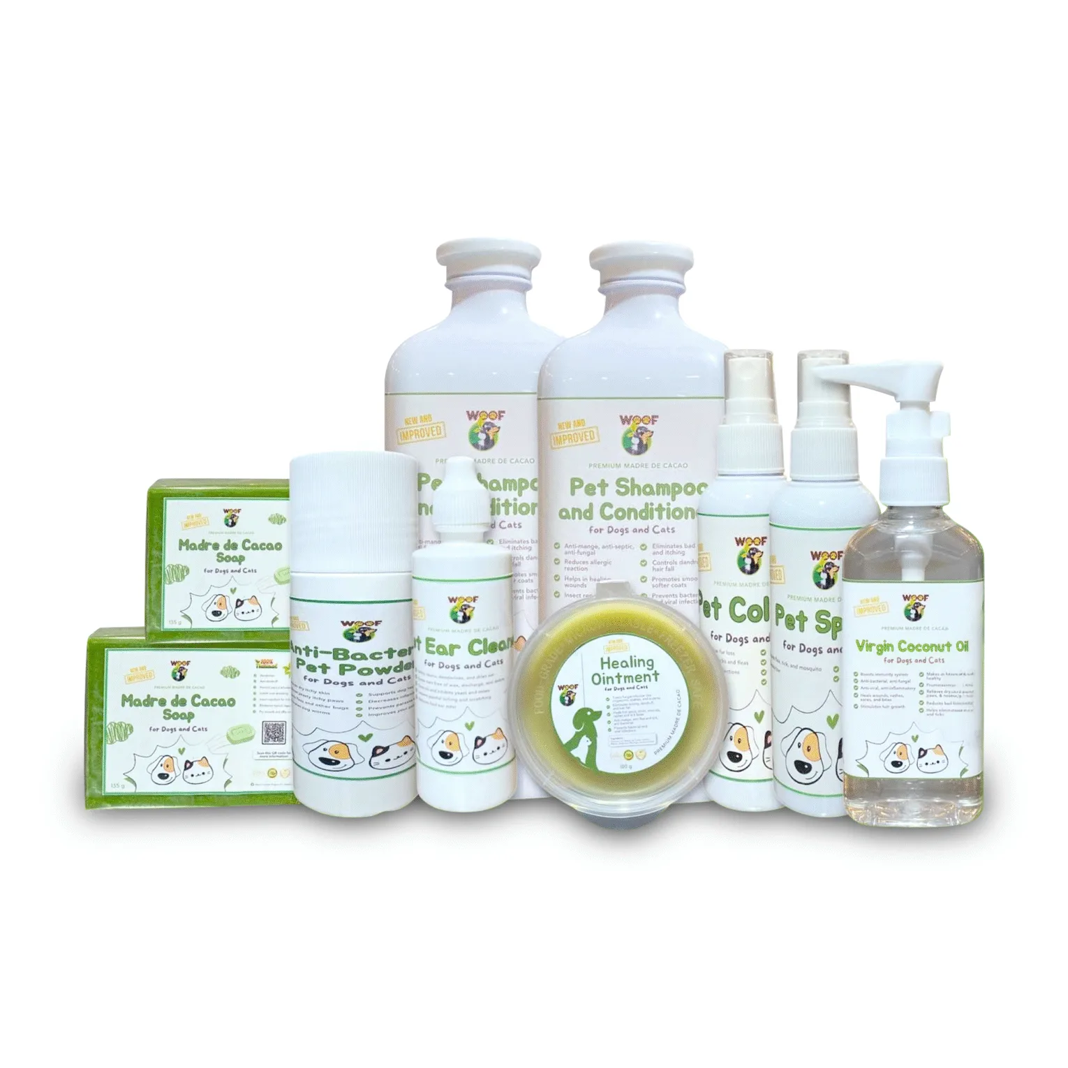 Budget Kit: 2 Shampoo with Conditioner (500ml), 2 MDC Soap (135g), 1 ...